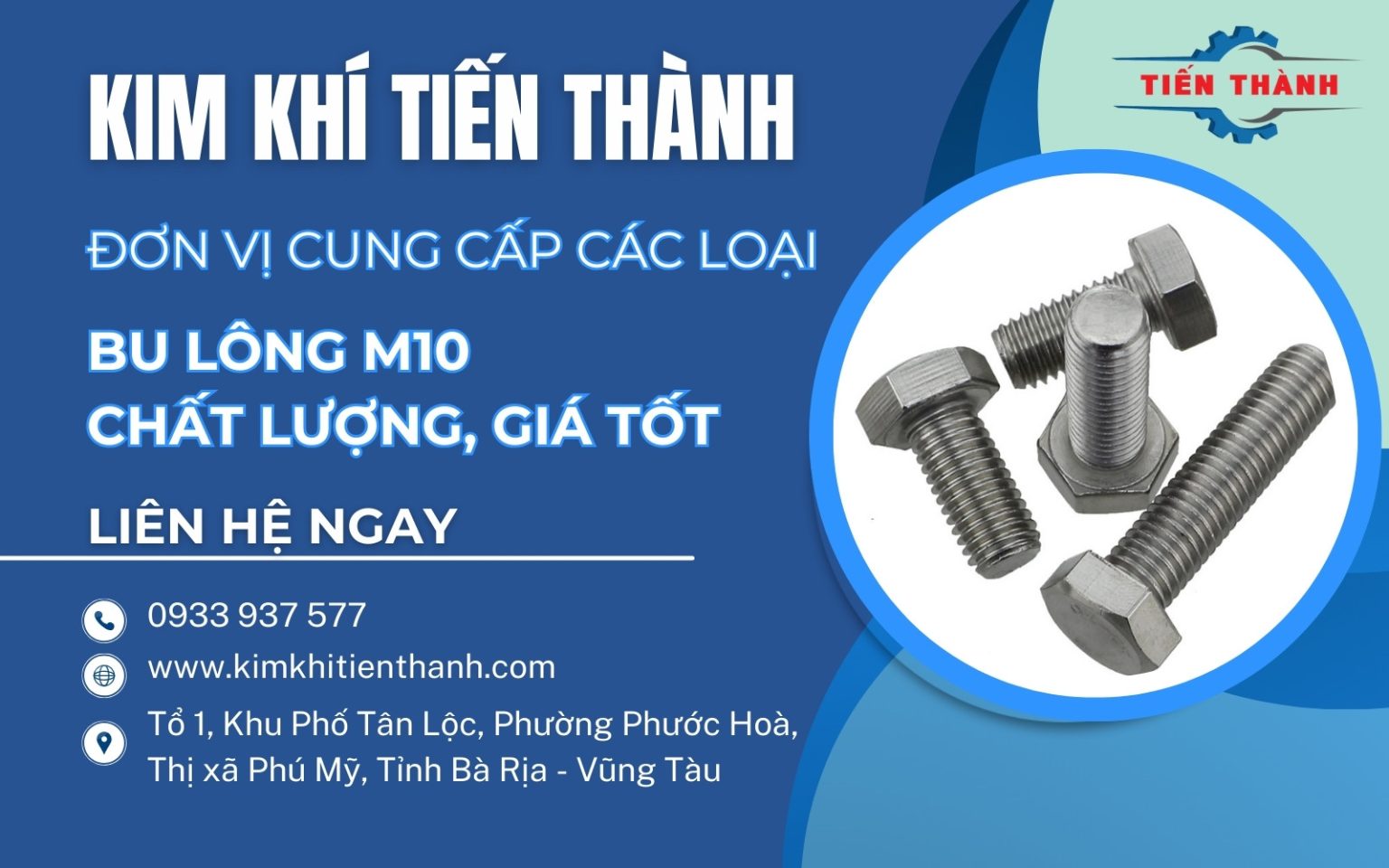 Bulong M10 mạ kẽm | Báo giá các loại bu lông M10 trên thị trường