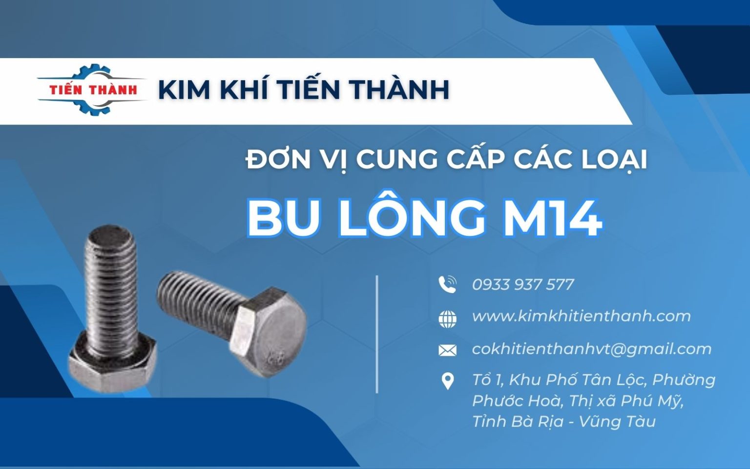 Bu Lông M14 - Bulong Neo M14 Cấp Bền Chất Lượng Giá Tốt