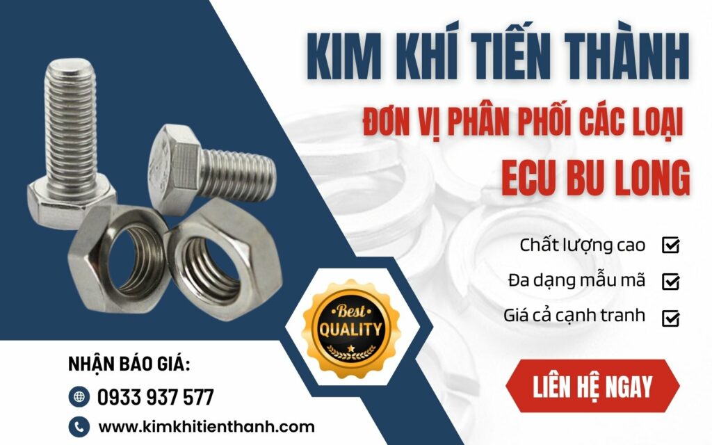 Ecu bulong là gì? Cách sử dụng bulong ecu đạt hiệu quả cao